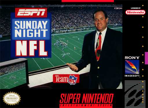 Play NowESPN Sunday Night NFL Snes - Unblocked and Free My Online Emulator